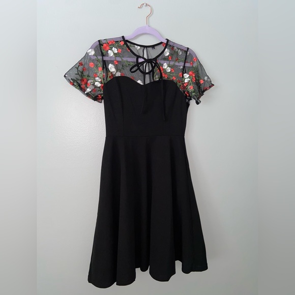 Dresses | Womens Vintage Polka Dot 195s Audrey Retro Rockabilly Swing ...